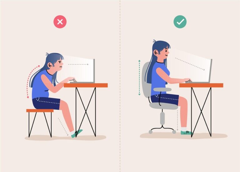 Good posture: How to improve your posture and reduce back pain - Medspurs